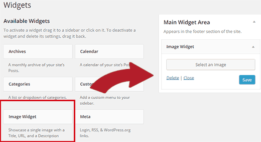 How to Add an Image in WordPress Sidebar Widget