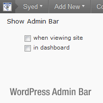 What Everybody Ought to Know about the WordPress Admin Bar