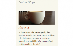 How to Feature a Page in WordPress