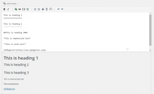 What is Markdown? How to Use Markdown in WordPress?
