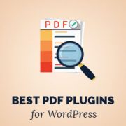 9 Best PDF Plugins for WordPress
