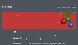 How to Add Falling Snowflakes in Your WordPress Blog