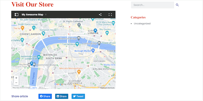How to Add an Interactive Map in WordPress (2 Easy Methods)