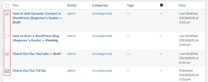 How to Bulk Delete WordPress Posts (2 Easy Solutions)