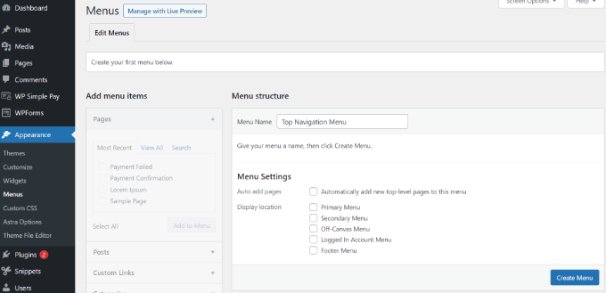 H ng D n How To Show Menu In Wordpress C ch Hi n Menu Trong 
