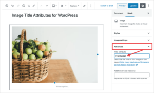 How to Easily Add Title Attribute to Images in WordPress