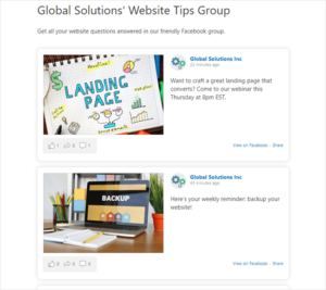 How to Embed a Facebook Group Feed in WordPress