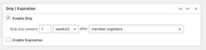 How to Add Automatic Drip Content in Your WordPress Site