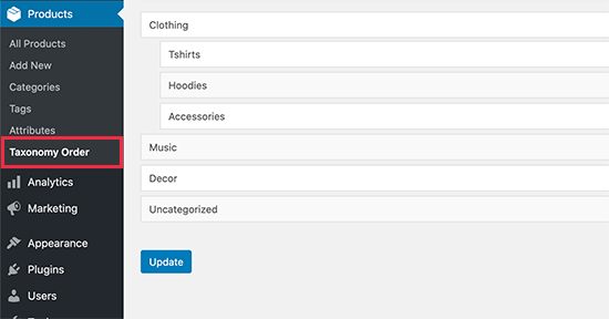 How To Change The Category Order In WordPress