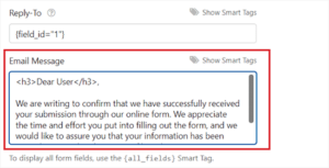 How to Send Confirmation Emails After WordPress Form Submission