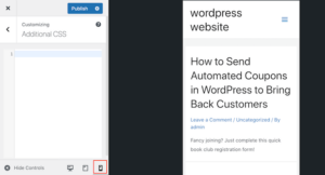 How to Hide a Mobile Menu in WordPress (Beginner's Guide)