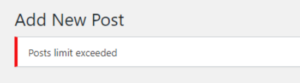 How to Add a Post Creation Limit for WordPress Users