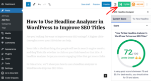 How to Use Headline Analyzer to Improve SEO Titles in WordPress