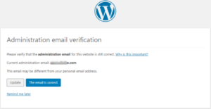 How to Disable WordPress Admin Email Verification Notice