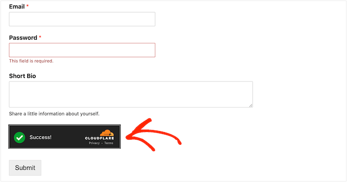 How to Add Cloudflare Turnstile CAPTCHA in WordPress (2 Ways)